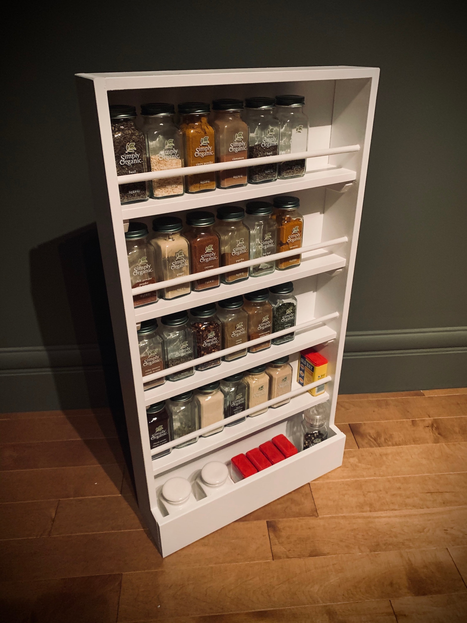 Wall-mount Spice Rack | Etsy