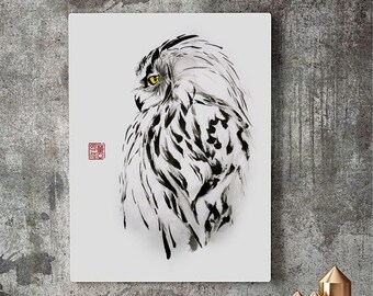Hedwig Print Painting - Etsy