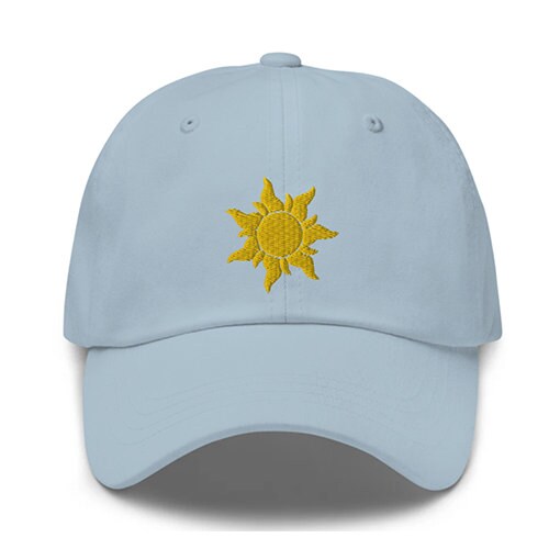 Rapunzel's Sun Tangled Embroidered Hat dad | Etsy