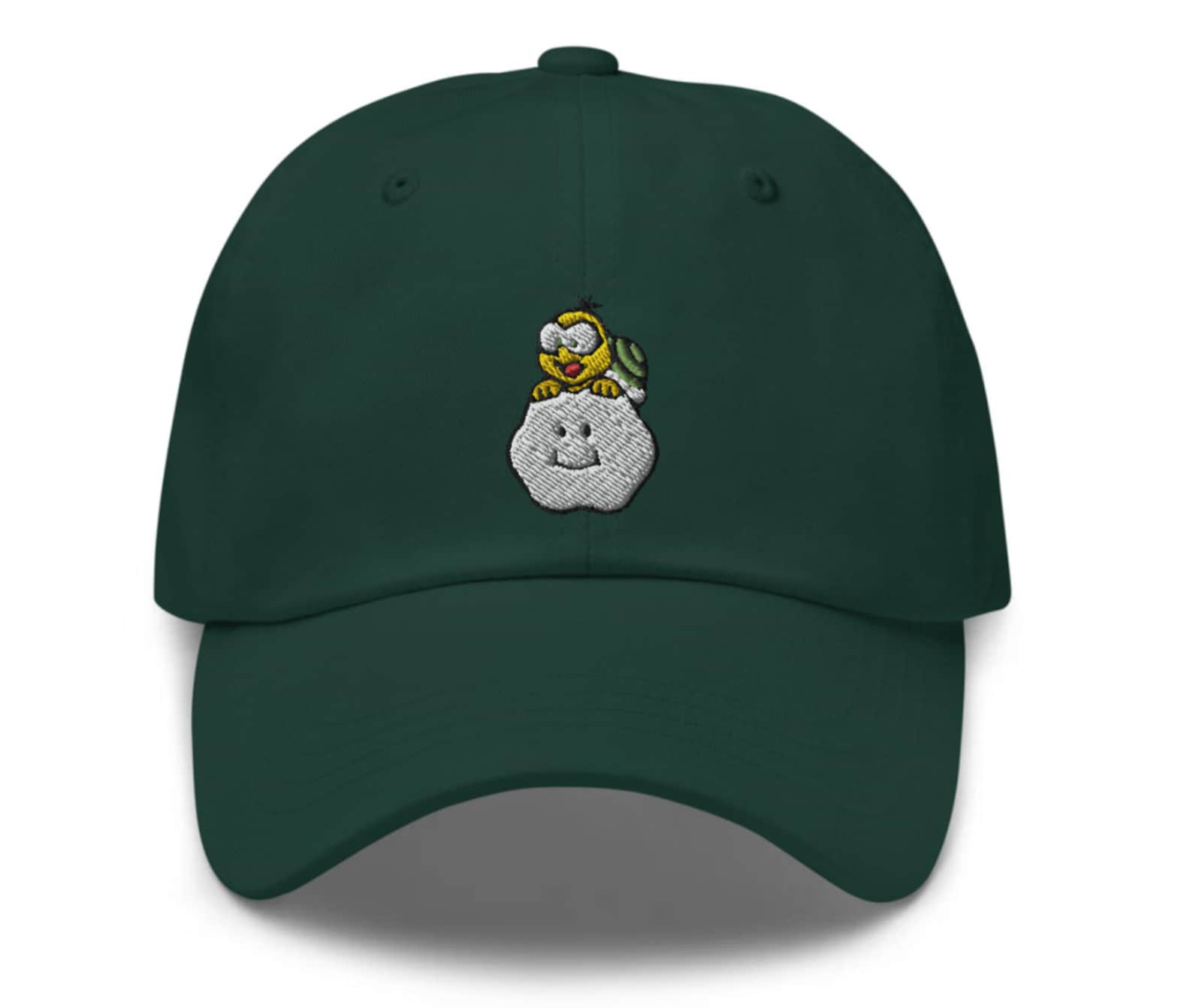 Lakitu Embroidered Hat - "dad Hat" Style - 6 Colors - Video Game Hat ...