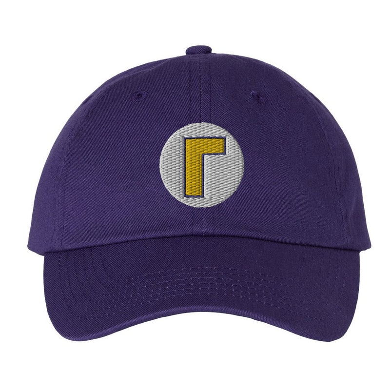 Waluigi Cap - Etsy