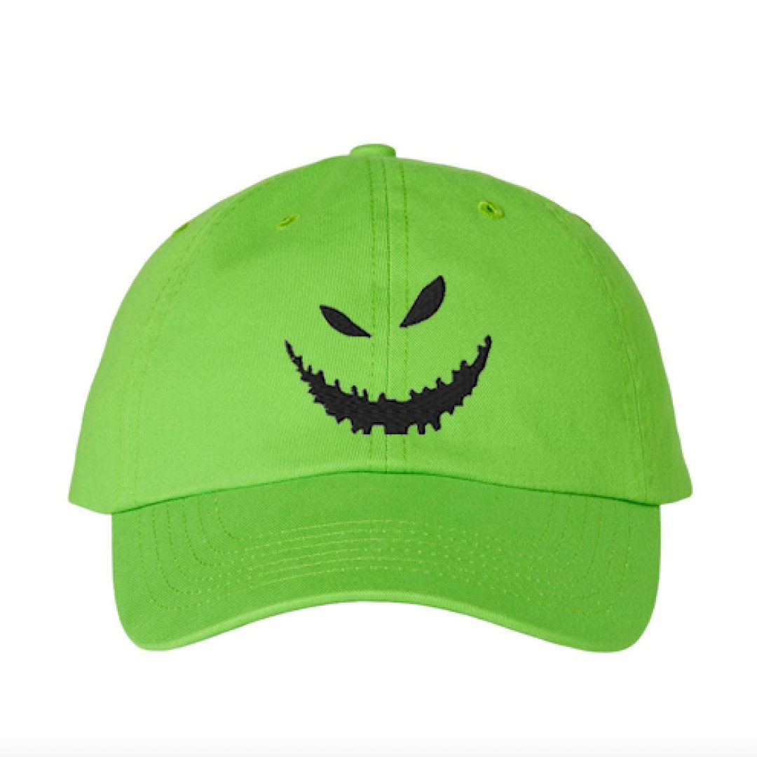 Oogie Boogie Face Embroidered Hat - "dad Hat" Style - Over 30 Colors ...
