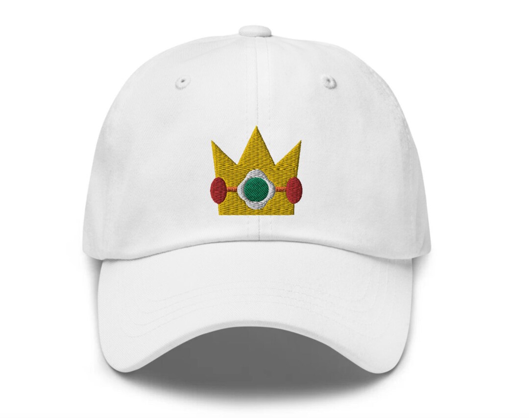 Princess Daisy Embroidered Hat - "dad Hat" Style - 6 Colors - Video ...