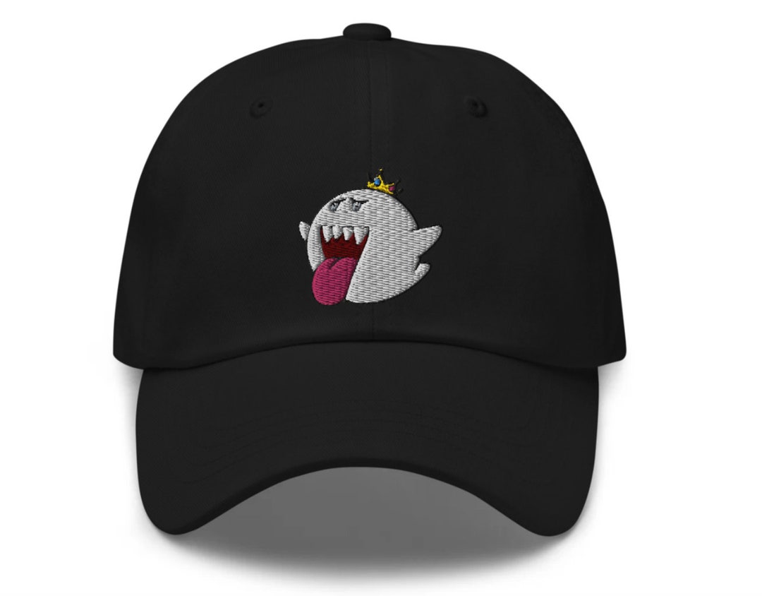 King Boo Embroidered Hat - "dad Hat" Style - 6 Colors - Video Game Hat ...