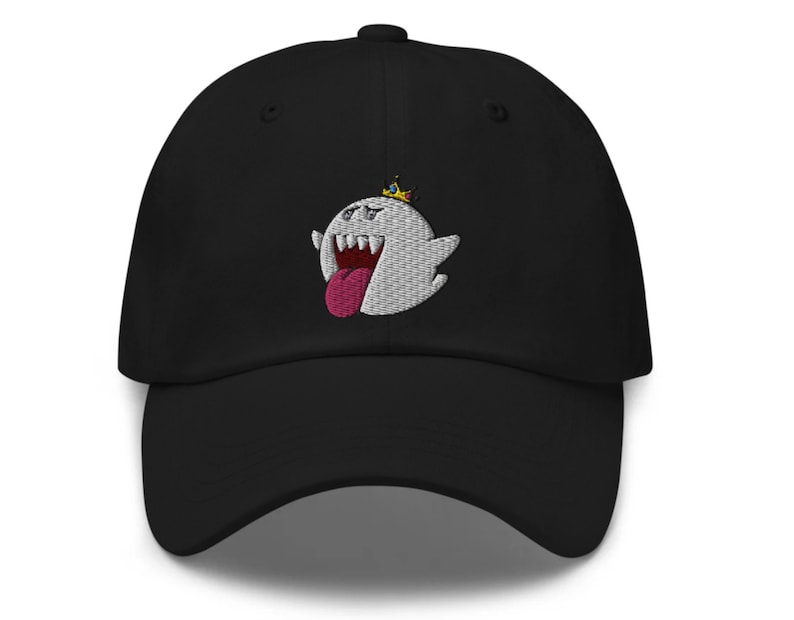 King Boo Embroidered Hat - "dad Hat" Style - 6 Colors - Video Game Hat ...