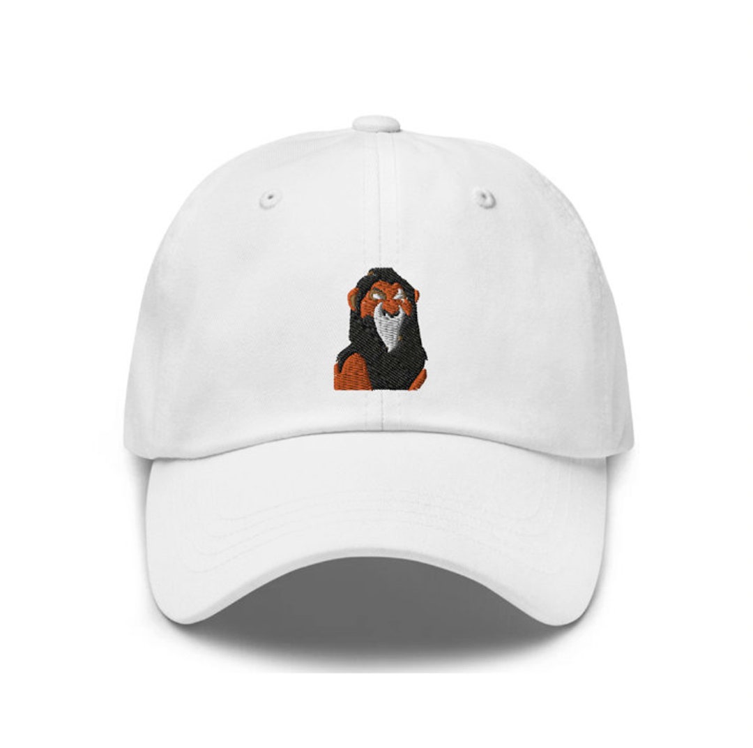 Lion King "scar" Embroidered Hat - "dad Hat" Style - Over 30 Colors ...