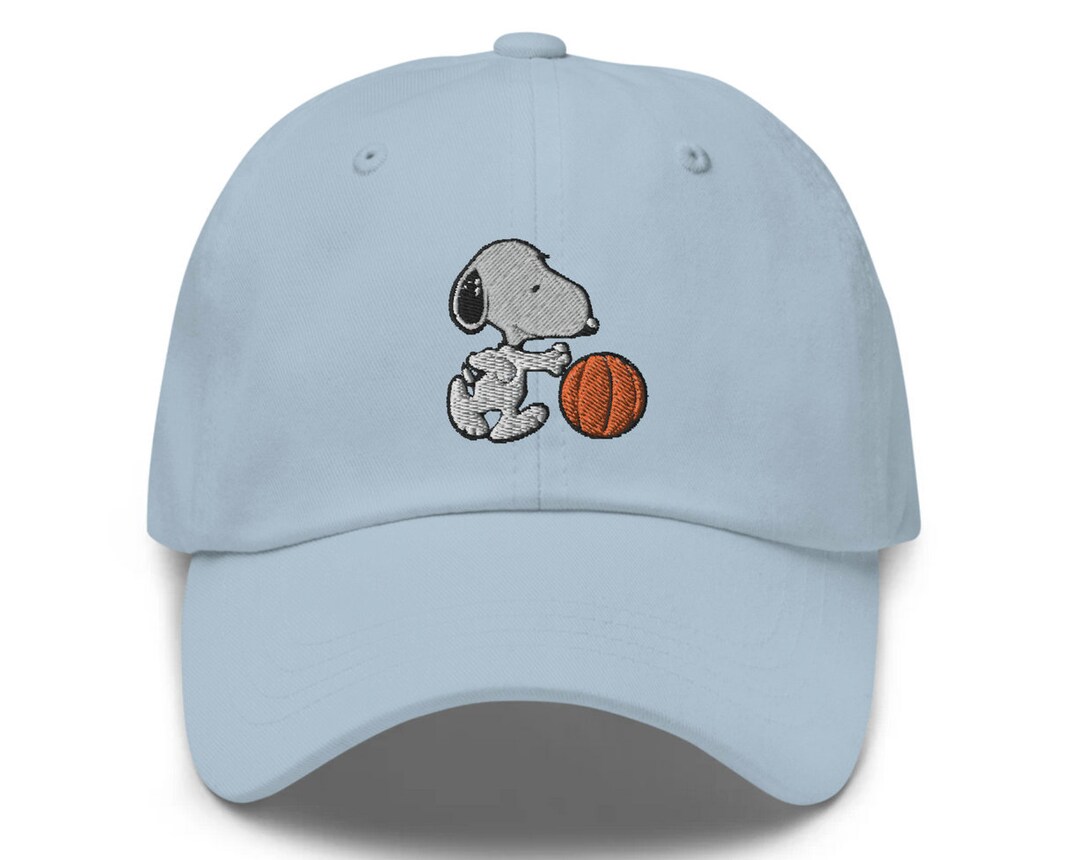 Snoopy Basketball Embroidered Hat dad Hat Style Over 30 Colors Snoopy ...