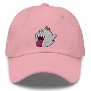 King Boo Embroidered Hat - "dad Hat" Style - 6 Colors - Video Game Hat ...