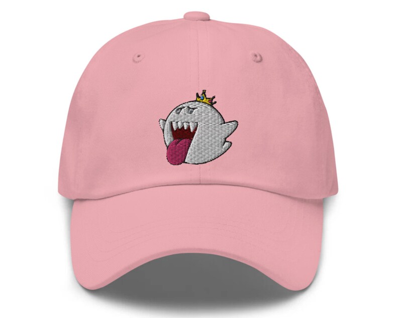 King Boo Embroidered Hat - "dad Hat" Style - 6 Colors - Video Game Hat ...