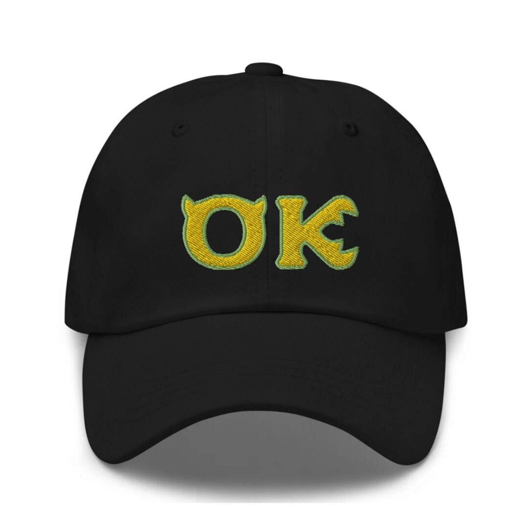 Oozma Kappa Monsters University Embroidered Hat Dad | Etsy