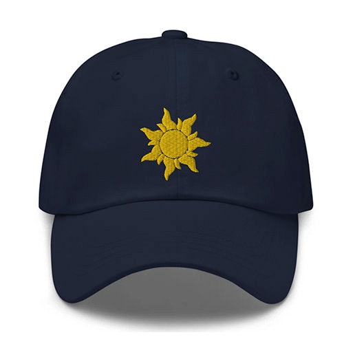 Rapunzel's Sun Tangled Embroidered Hat dad | Etsy