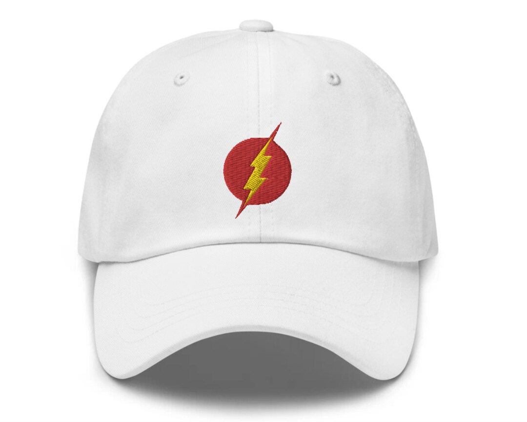 The Flash Embroidered Hat dad Hat Style Over 30 Colors Barry Allen ...