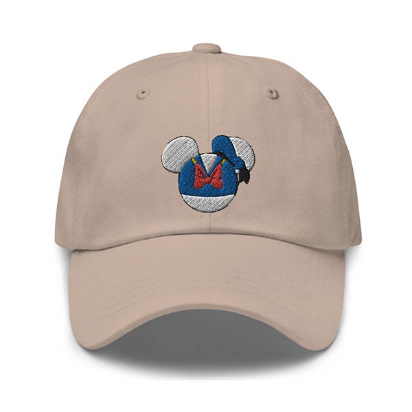 Donald Duck Mickey Ears Embroidered Hat dad Hat - Etsy