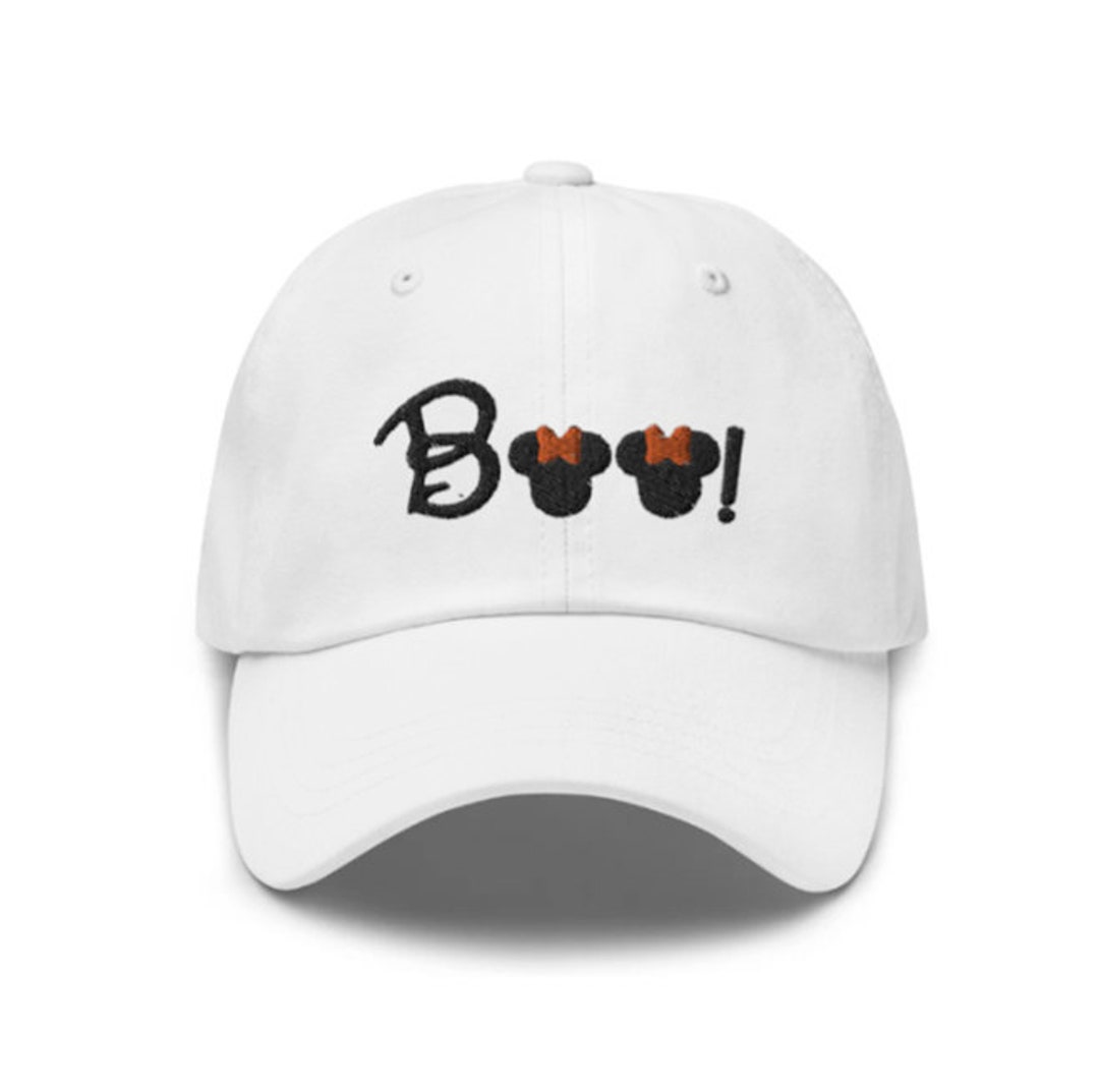 Minnie Boo! Hat - "dad Hat" Style - Over 30 Colors - Theme Park Hat ...