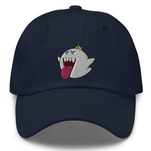 King Boo Embroidered Hat - "dad Hat" Style - 6 Colors - Video Game Hat ...