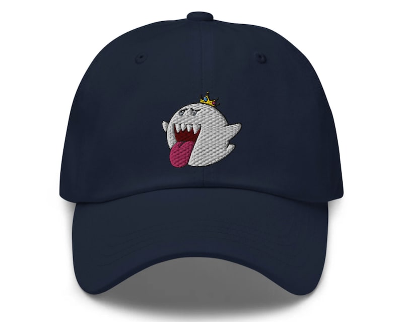 King Boo Embroidered Hat - "dad Hat" Style - 6 Colors - Video Game Hat ...