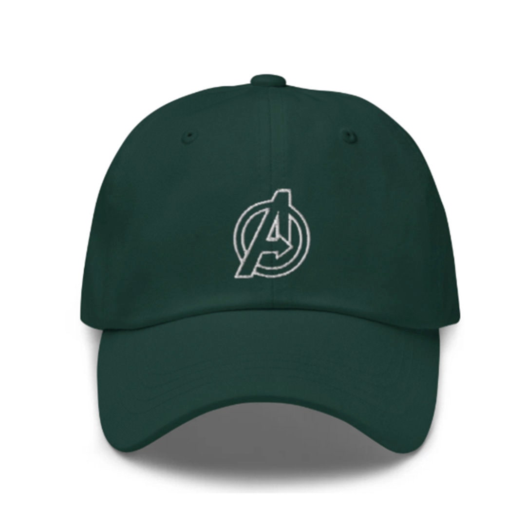 Avengers Symbol Baseball Cap Designed & Sold By Evan Katz