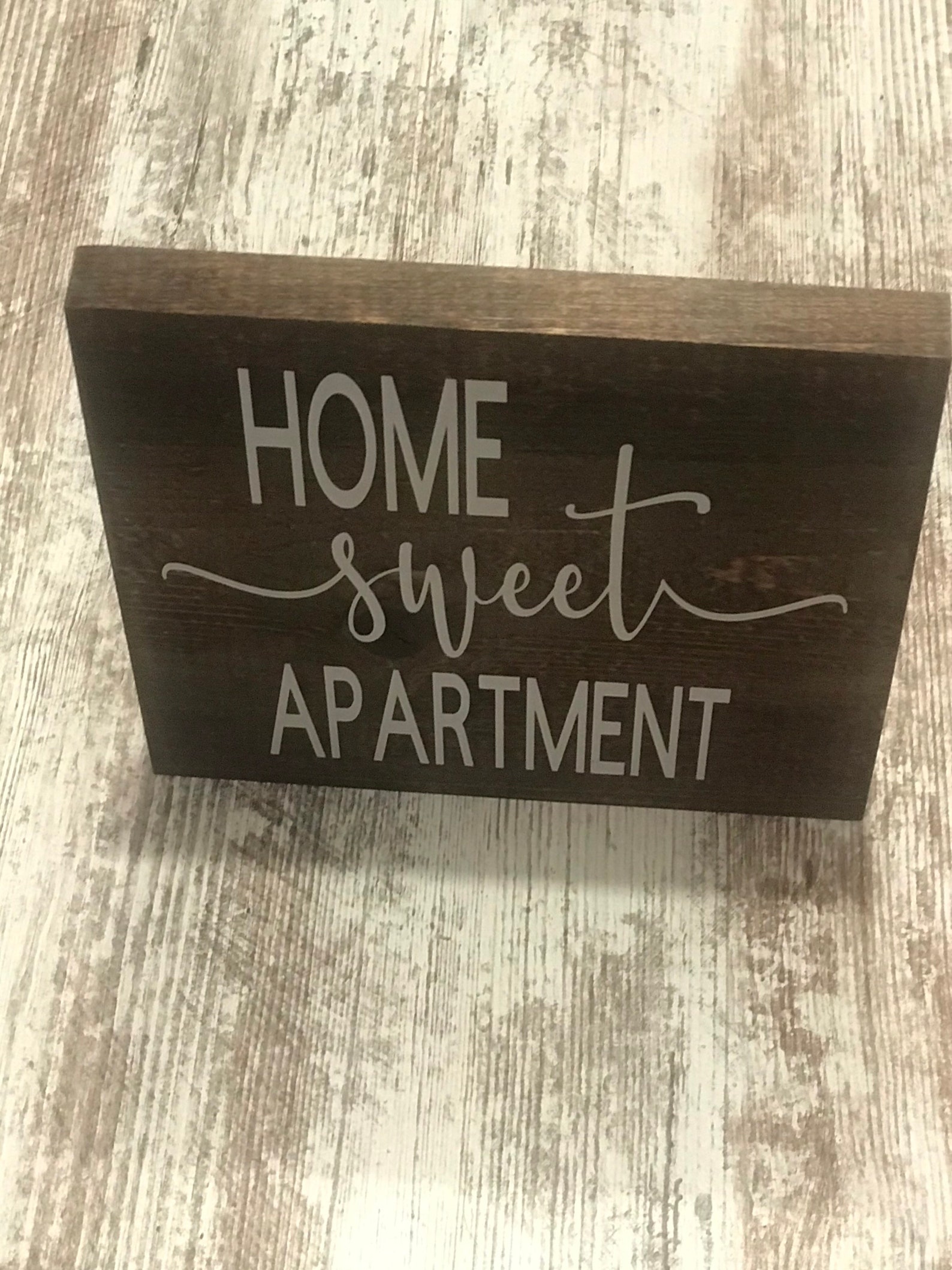 Home Sweet Apartment Sign, Apartment Sign, Moving Sign, Housewarming ...