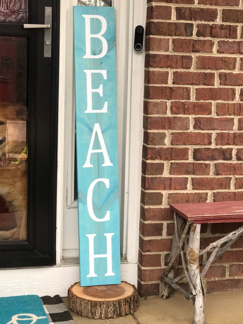 Beach Welcome Sign Beach Porch Sign Ocean Welcome Sign - Etsy