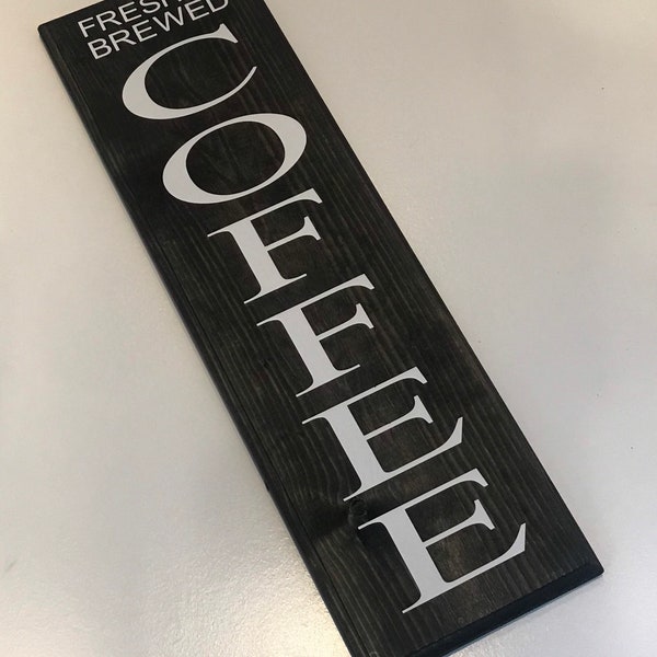 Wood Coffee Sign - Etsy