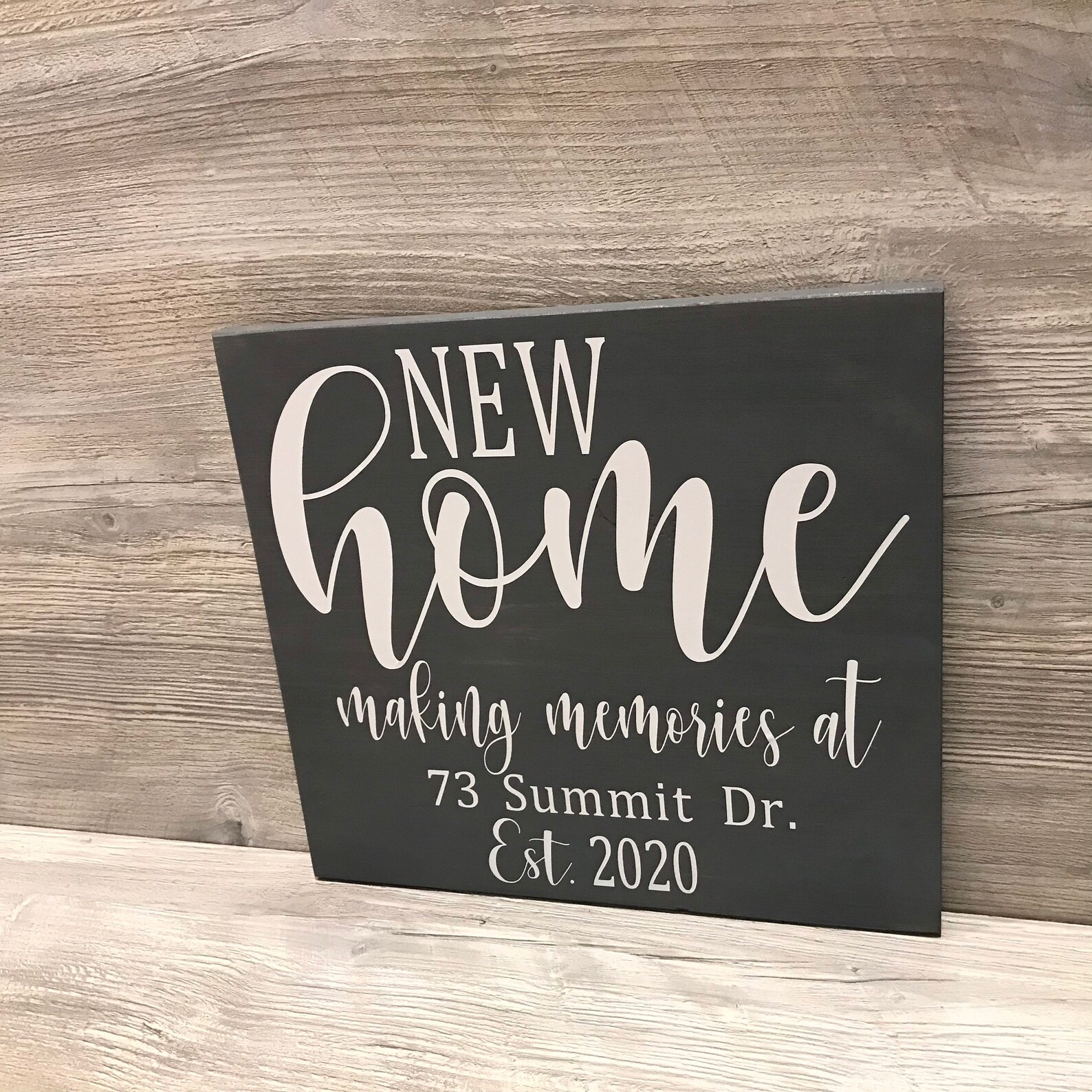 New Home Making Memories l Established Sign l New Home Sign l | Etsy