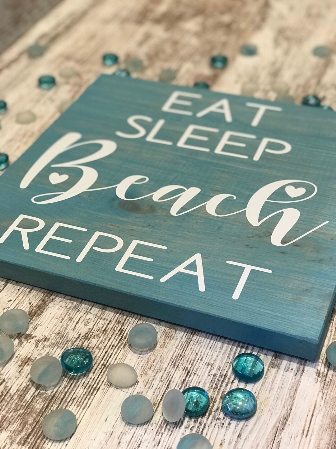 Eat, Sleep, Beach Repeat Sign, Beach Sign, Ocean Lovers Sign, Beach ...