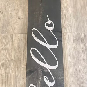 Hello There,welcome Sign, Front Door Welcome Sign, Wood Welcome Sign ...