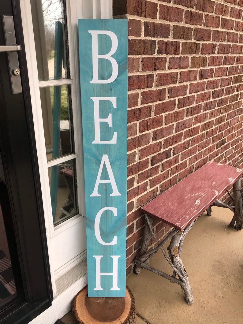 Beach Welcome Sign Beach Porch Sign Ocean Welcome Sign - Etsy