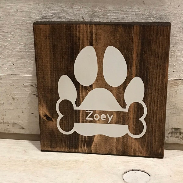 Paw Print Tile - Etsy