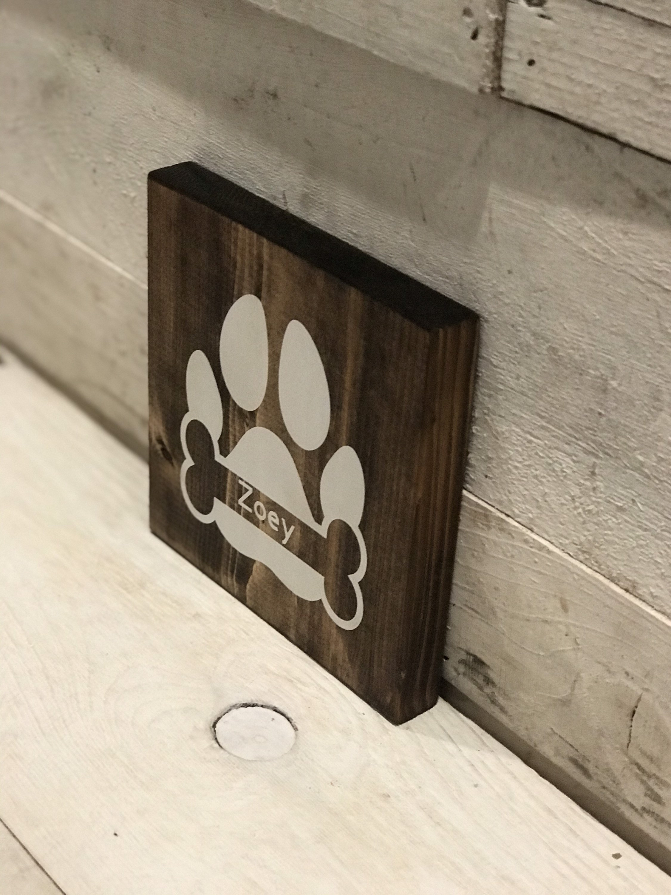 Scrabble Tile Wall Art Dog Signs Pet Signs Dog Name Sign - Etsy