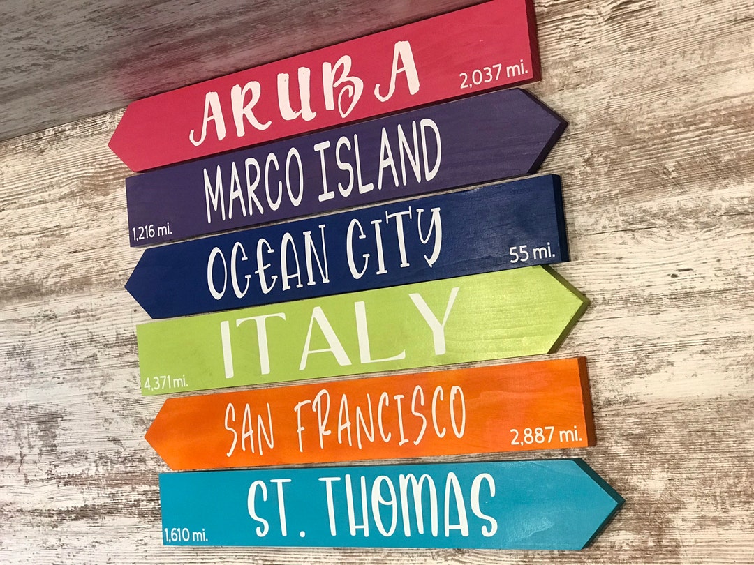 Arrow Signs, Directional Signs, Yard Signs, Destination Signs, Patio ...