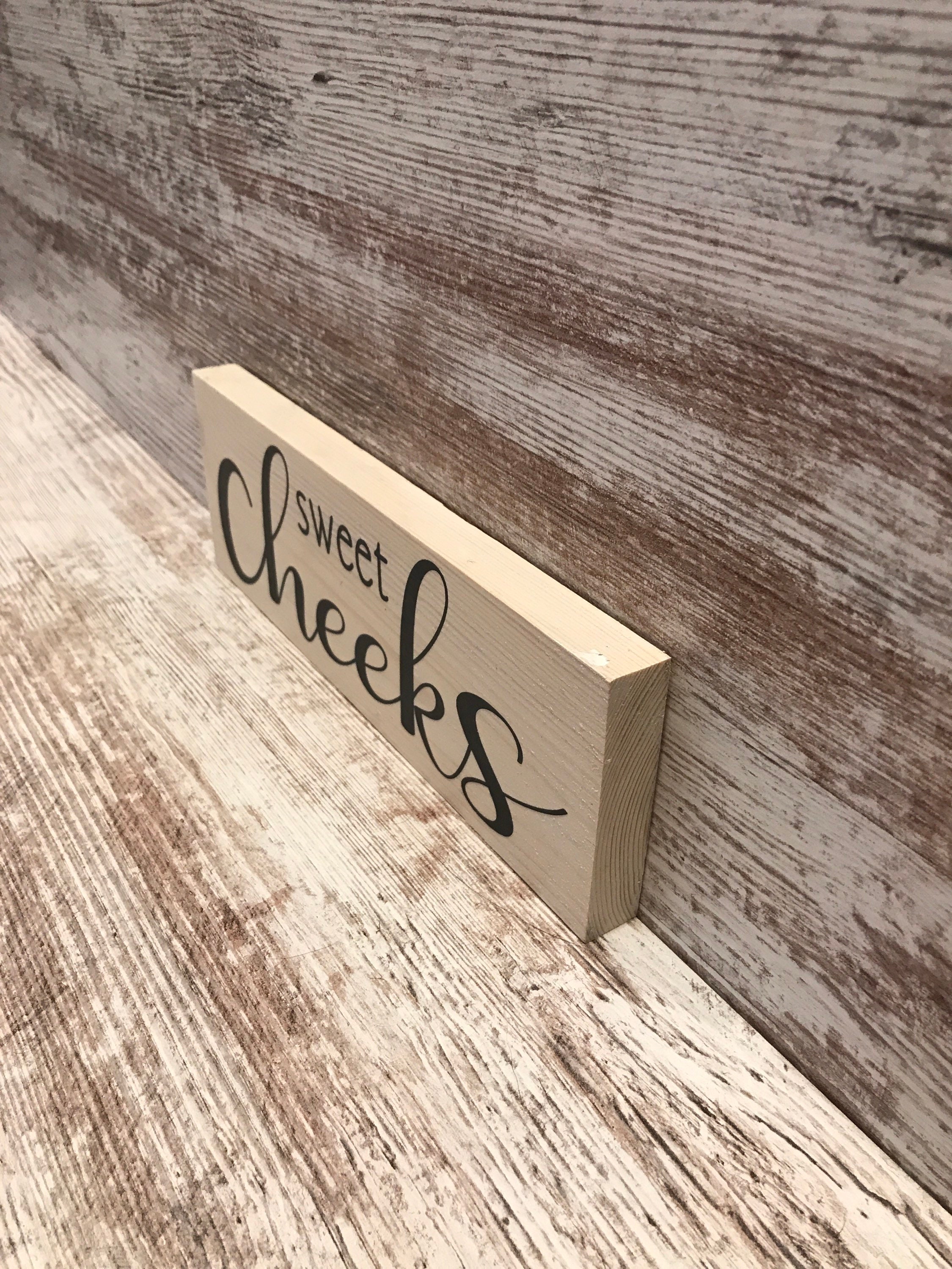 Sweet Cheeks Sign Bathroom Sign Funny Bathroom Sign - Etsy