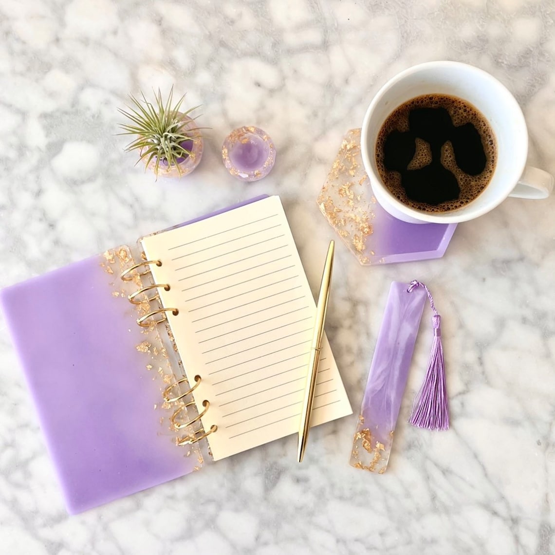 Resin Journal Gift Set Back to School Teacher Gift - Etsy