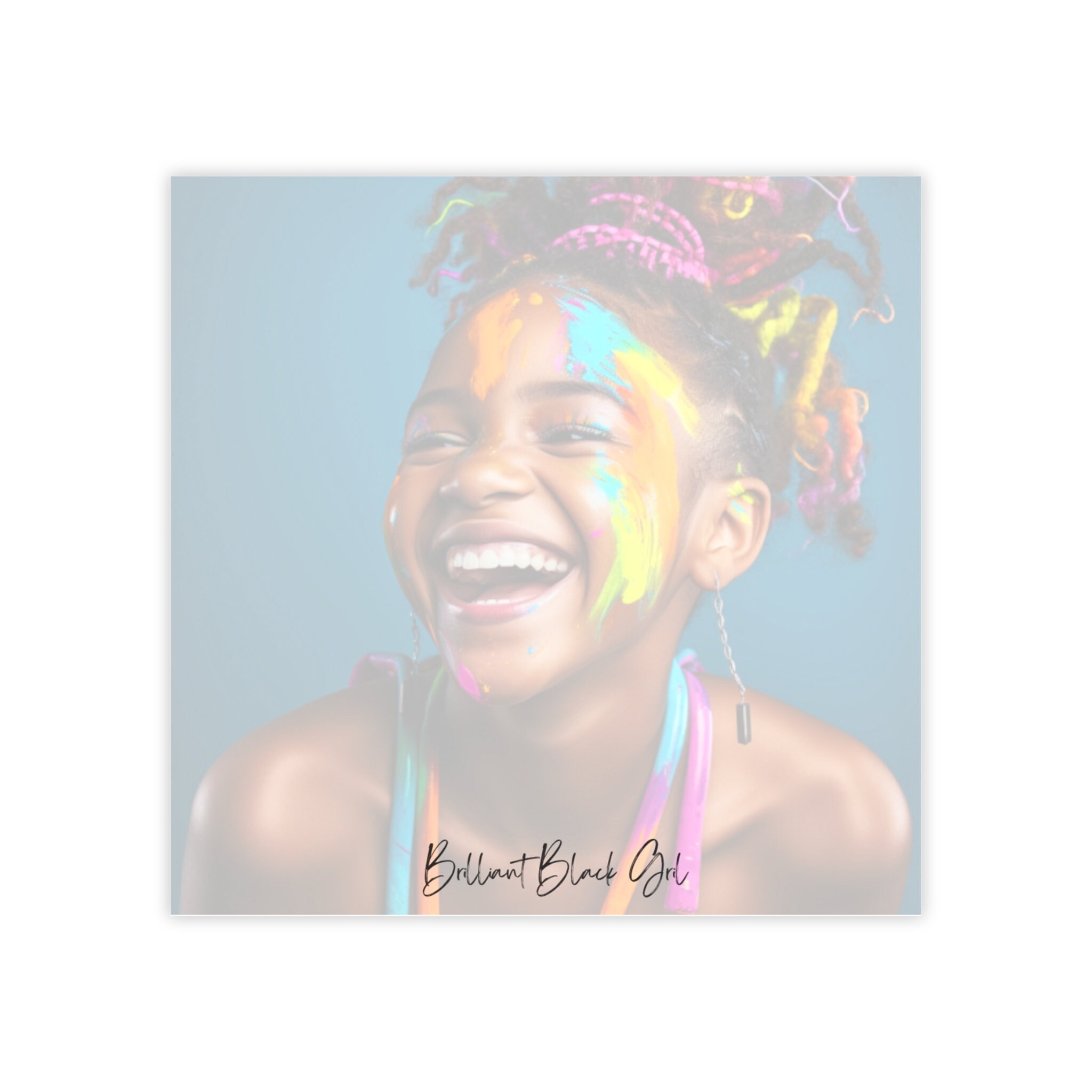 Brilliant Black Girl Post-it® Note Pads - Etsy