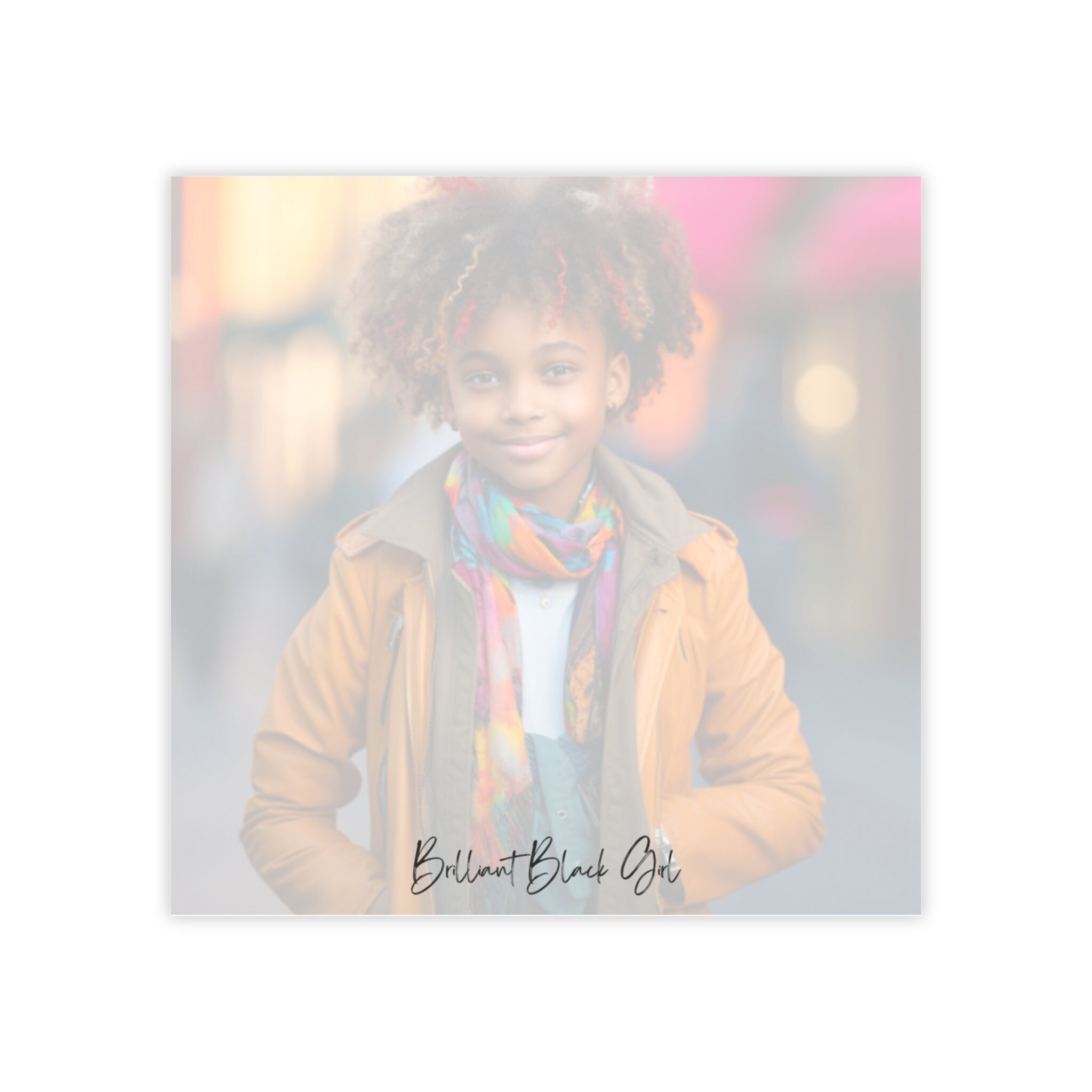 Brilliant Black Girl Post-it® Note Pads - Etsy