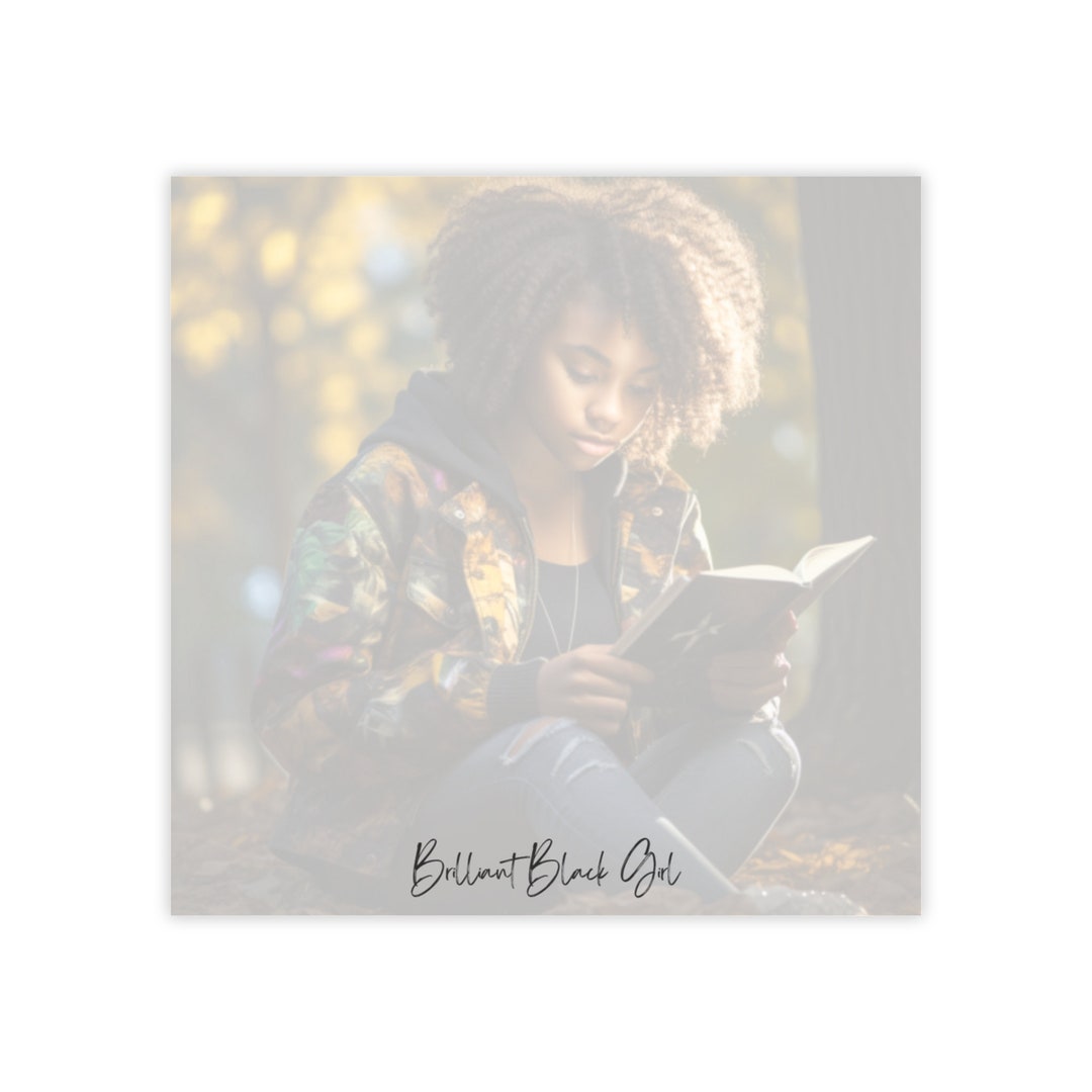 Brilliant Black Girl Post-it® Note Pads - Etsy