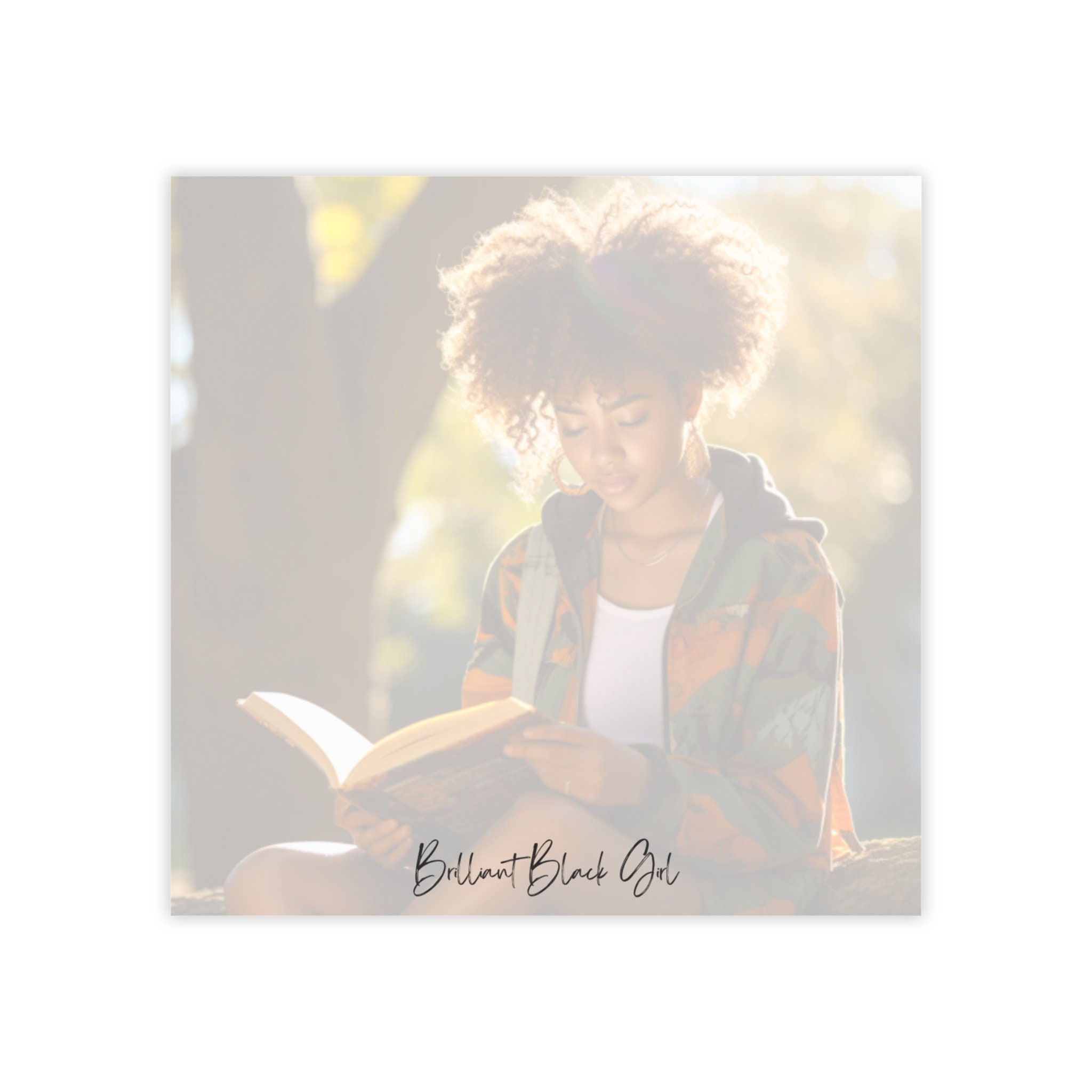 Brilliant Black Girl Post-it® Note Pads - Etsy