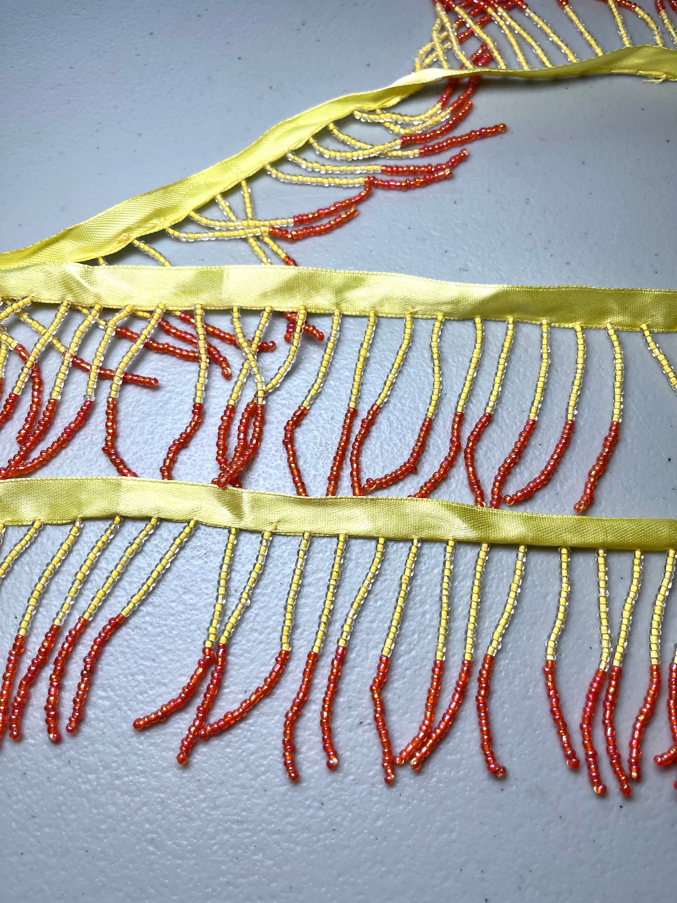 Beaded Fringe Trim Lots Seed Bead Trim Decorative Bead Trim Lampshade ...