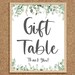 Gift Table Sign Baby Shower Gift Table Sign Sign for Gift | Etsy