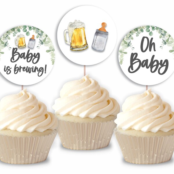 Baby Brewing Cake Toppers - Etsy