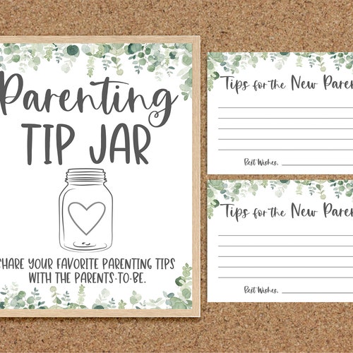 Advice for the New Parents Sign Succulent Greenery Shower - Etsy