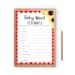 Baby Word Scramble Scramble Baby Shower Game Baby Baby-q Babyque BBQ ...