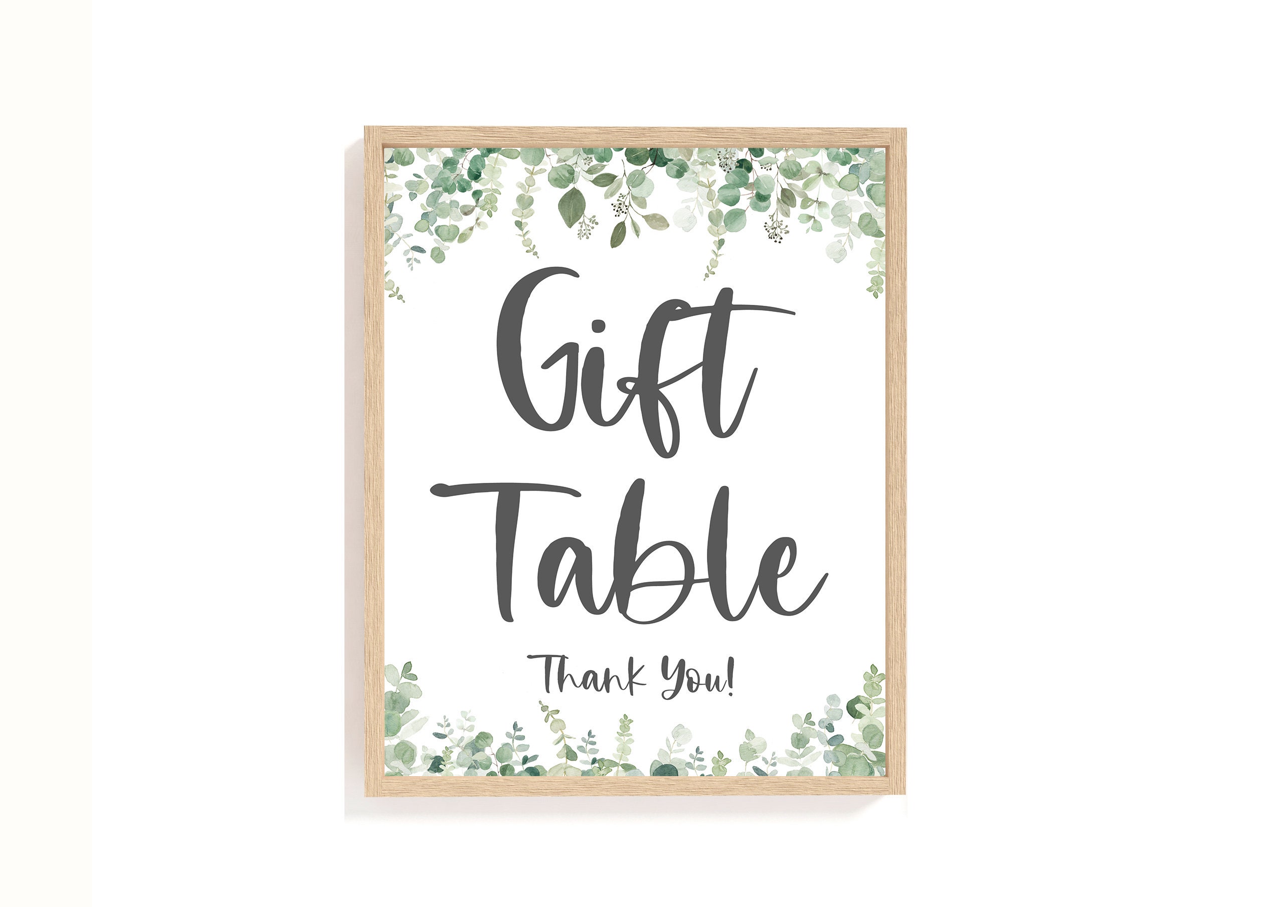 Gift Table Sign Baby Shower Gift Table Sign Sign for Gift - Etsy
