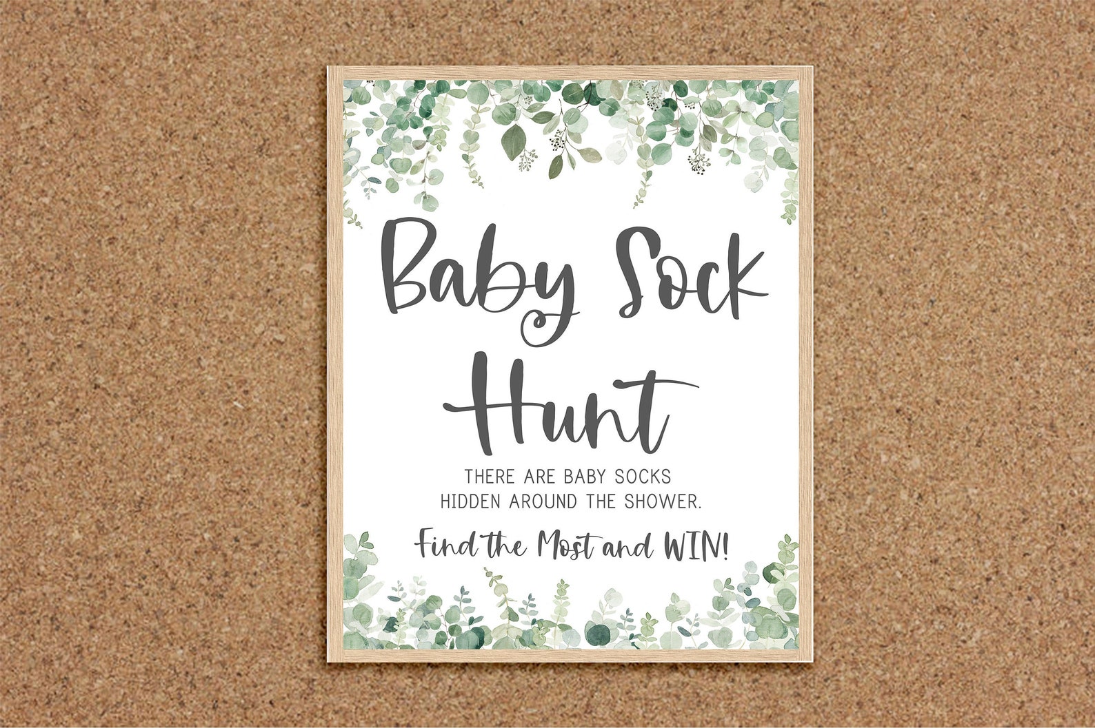 Baby Sock Hunt Baby Sock Game Sock Hunt Find the Baby Socks Printable ...
