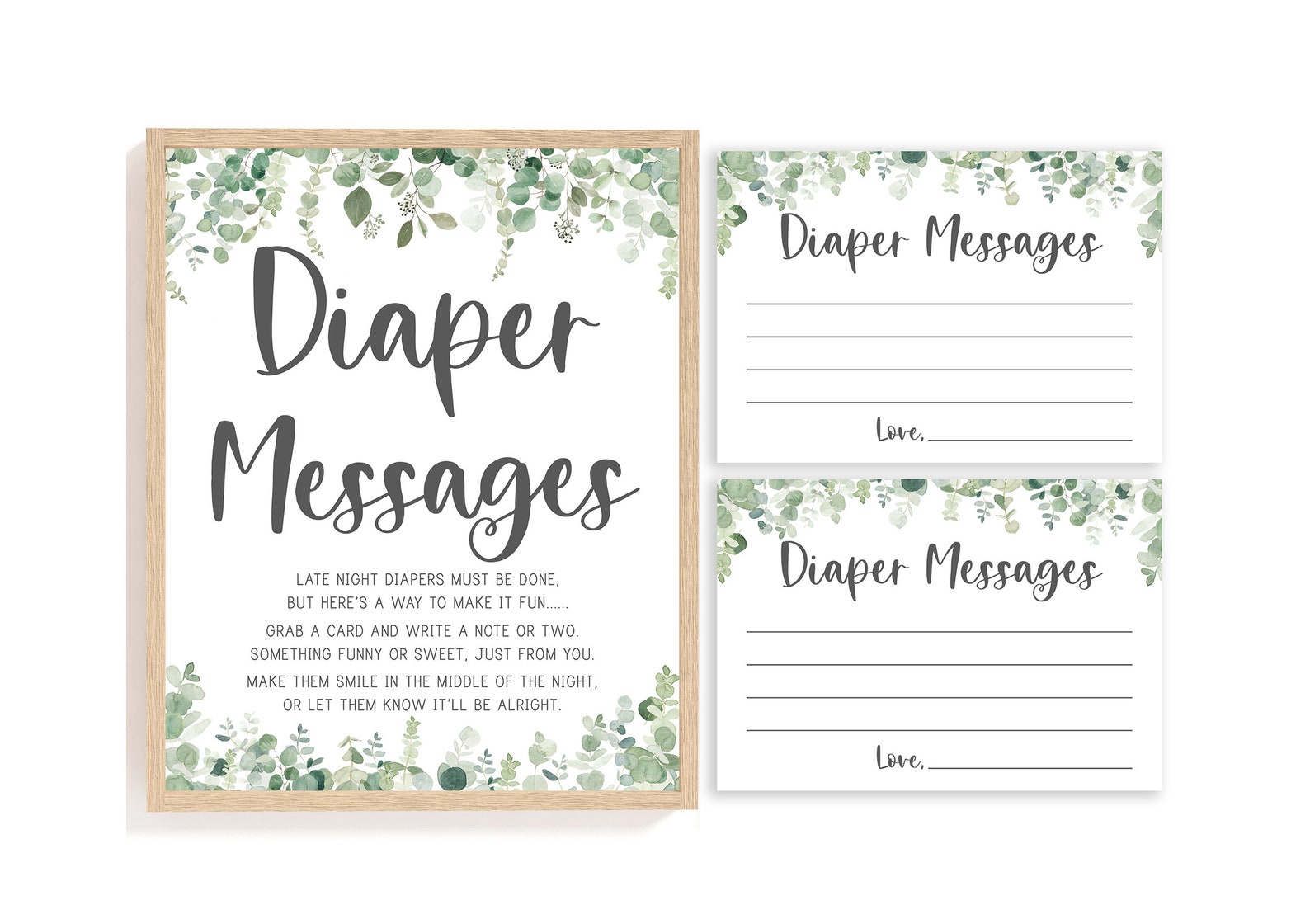 Diaper Messages Late Night Diapers Late Night Diaper Sign Diaper ...