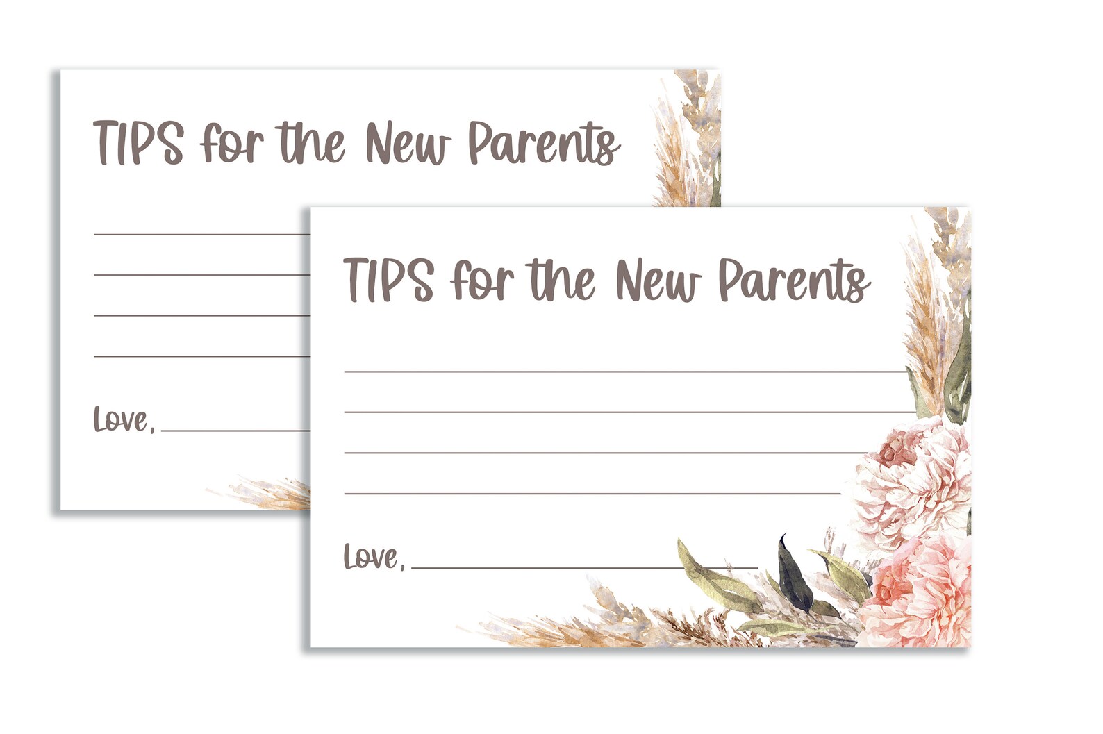 Advice for New Parents Advice for Parents to Be Cards Wishes - Etsy