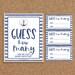 Nautical Theme Baby Shower Games Guess How Many Guess How Many Kisses ...