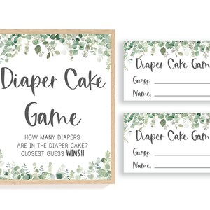 Diaper Cake Guessing Game Diaper Cake Game Guess How Many Diapers ...