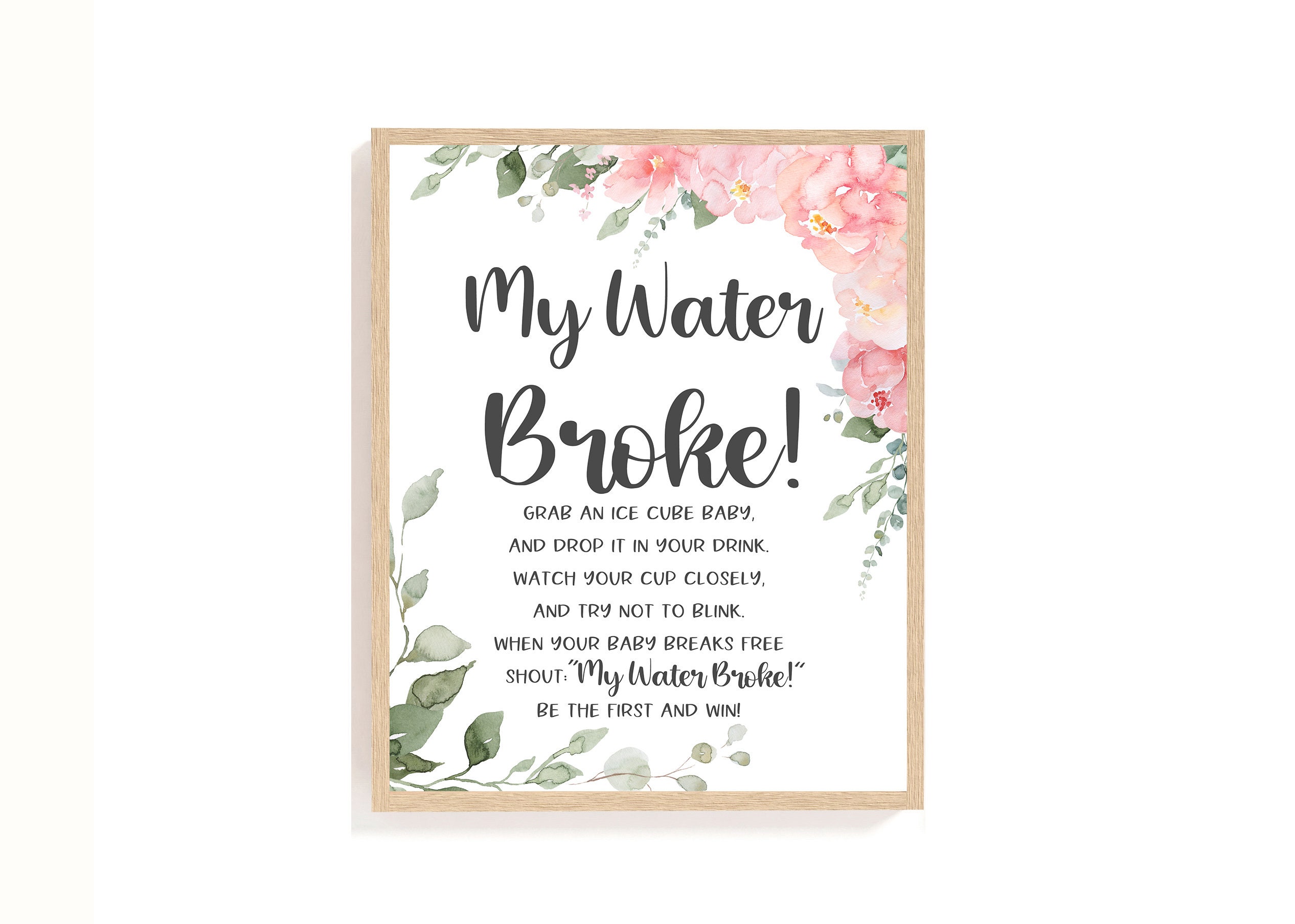 My Water Broke Game Water Broke Game Ice Cube Baby Game Frozen Baby ...