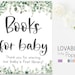 Books for Baby Sign Baby's Library Books for Baby Shower Book Request ...